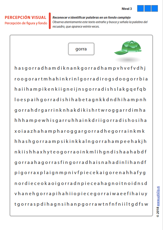 Habilidades de percepción visual para niños con dislexia | PARTE 2: Pe ...