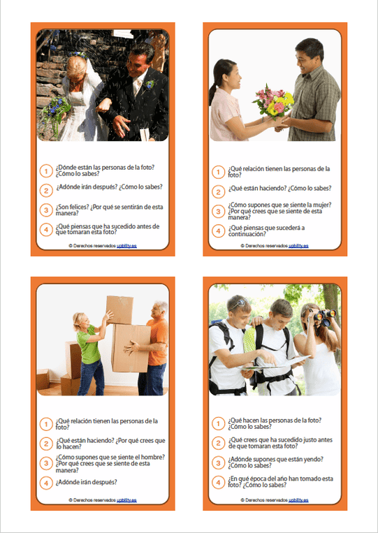 TARJETAS ILUSTRADAS | Inferencias Sociales — Publicaciones de Upbility