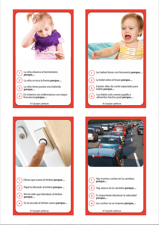 TARJETAS ILUSTRADAS | Pensamiento causa-efecto – Ediciones Upbility